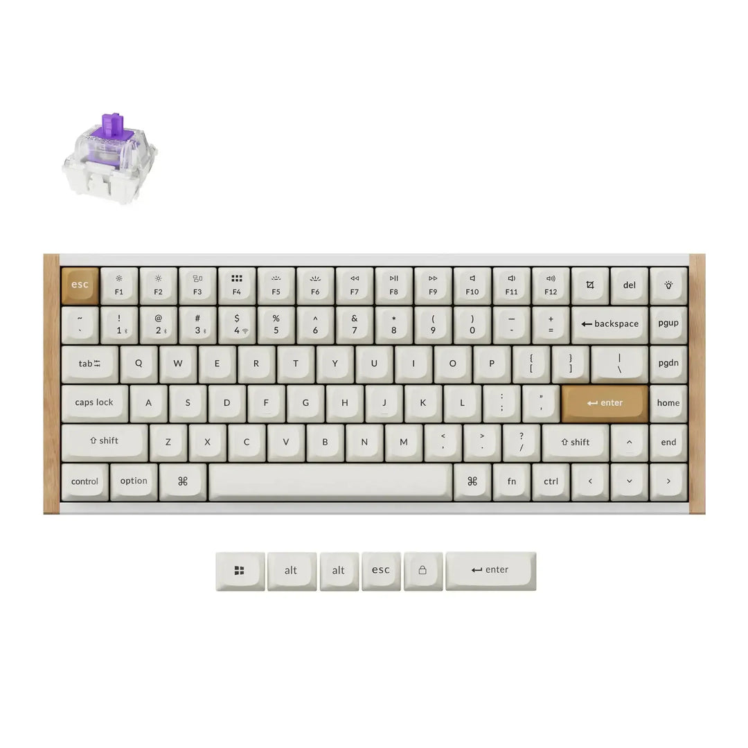 Keychron - Bezprzewodowe Klawiatury Mechaniczne do Macbooka – Shelter.pl